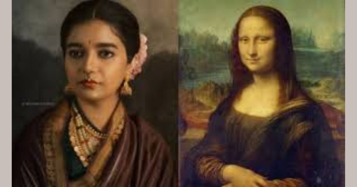 Mona Lisa Painted by Indian Artist Raja Ravi Varma - D-Intent Data