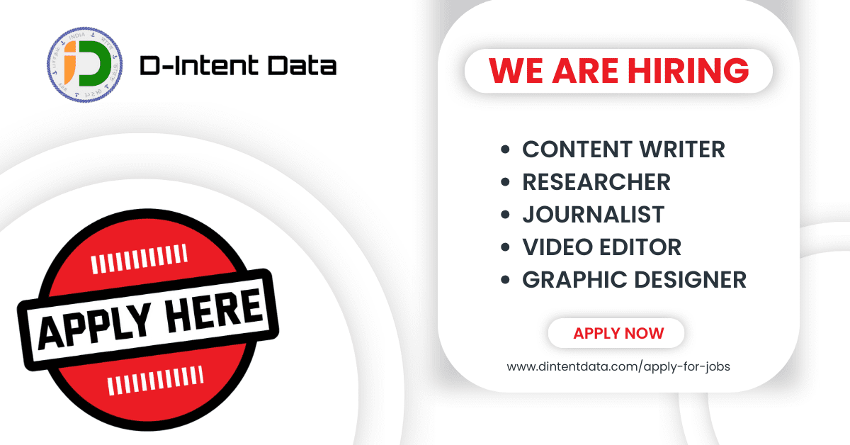 Apply for Jobs - D-Intent Data