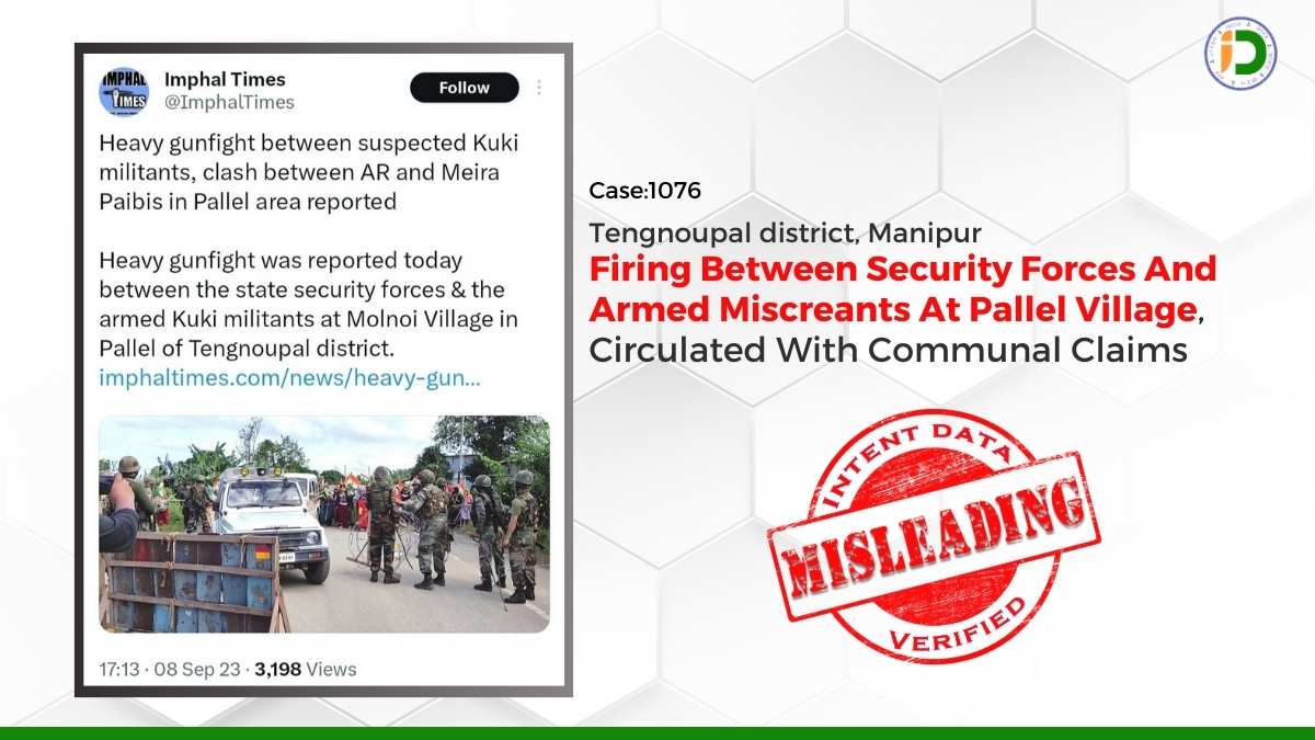 Manipur Pallel Village Kuki Incident: Debunking Misleading Claims