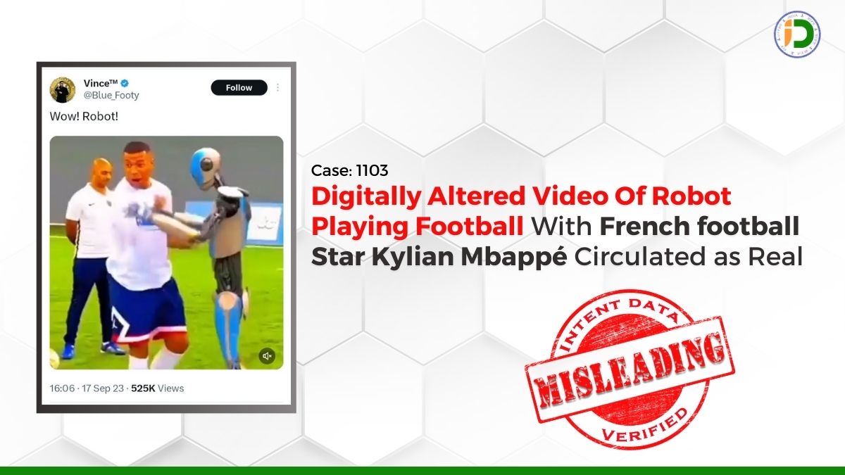 Robot Playing Football With Kylian Mbappé? Fact-Check