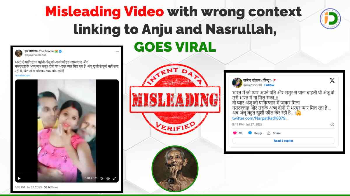 Viral Video Links Anju and Nasrullah: Fact-Check