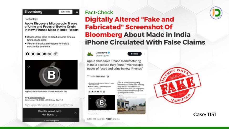 Made in India iPhones: Fact-Checked Against Fabricated Claims