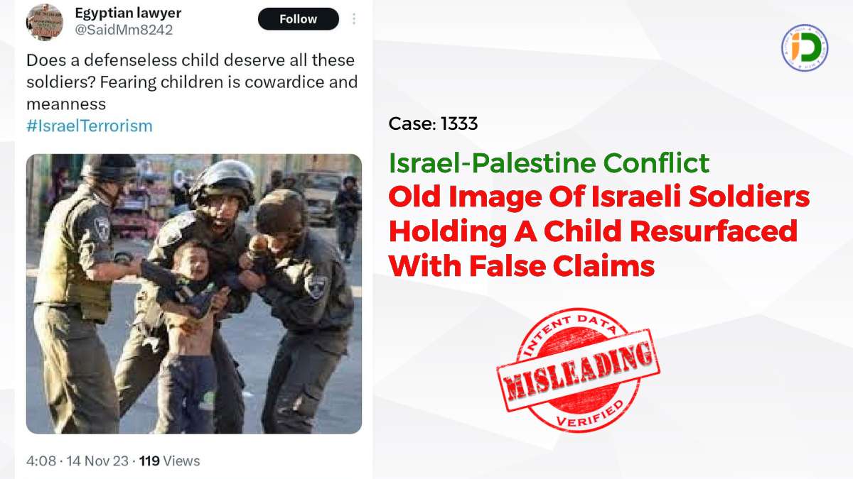 Falsely claimed that IDF has recently attacked defenseless children