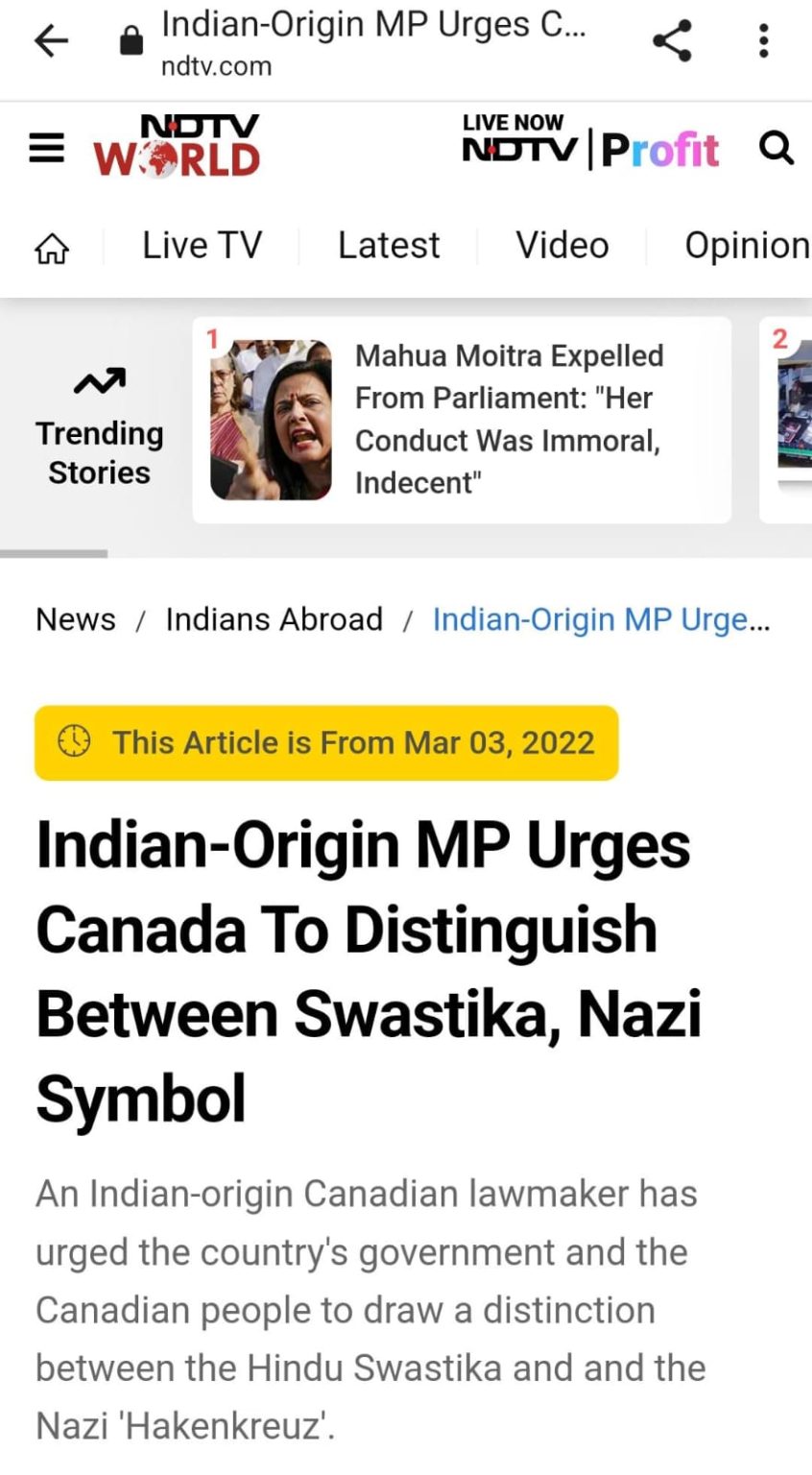 Hitler's Hakenkreuz Circulated With The Name of Swastika : Fact