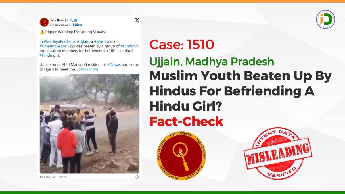 Muslim Youth Was Beaten By Hindus For Befriending A Hindu Girl 6469