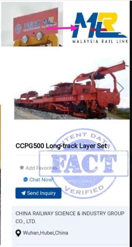 Track-laying machine designed in India? : Fact