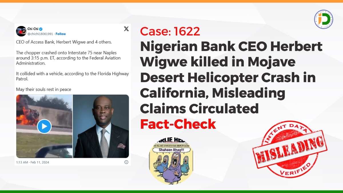 Access Bank CEO Herbert Wigwe died in plane crash in Florida?