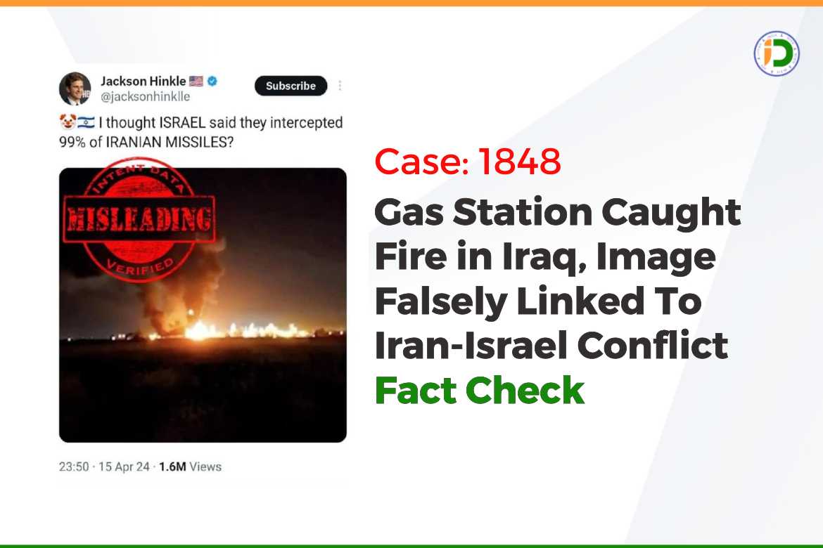 Massive fire as Iran attacks Israel? : Fact