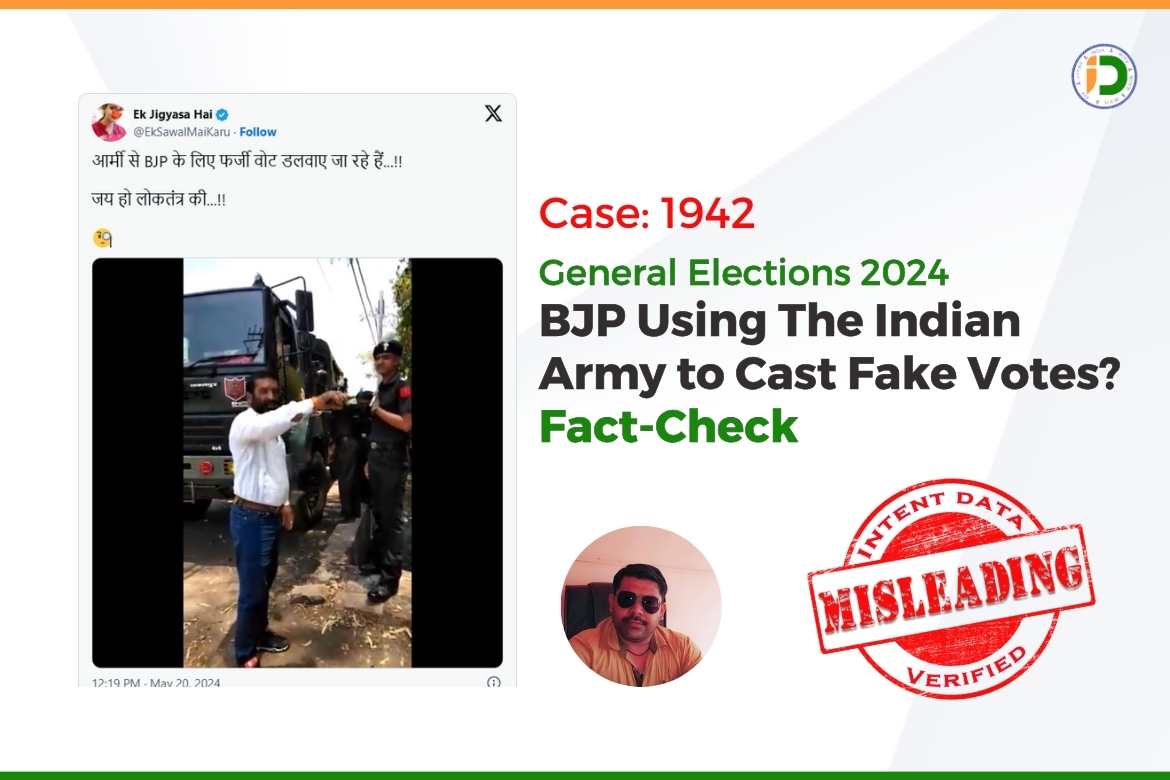 BJP Using The Indian Army to Cast Fake Votes?: Fact-Check