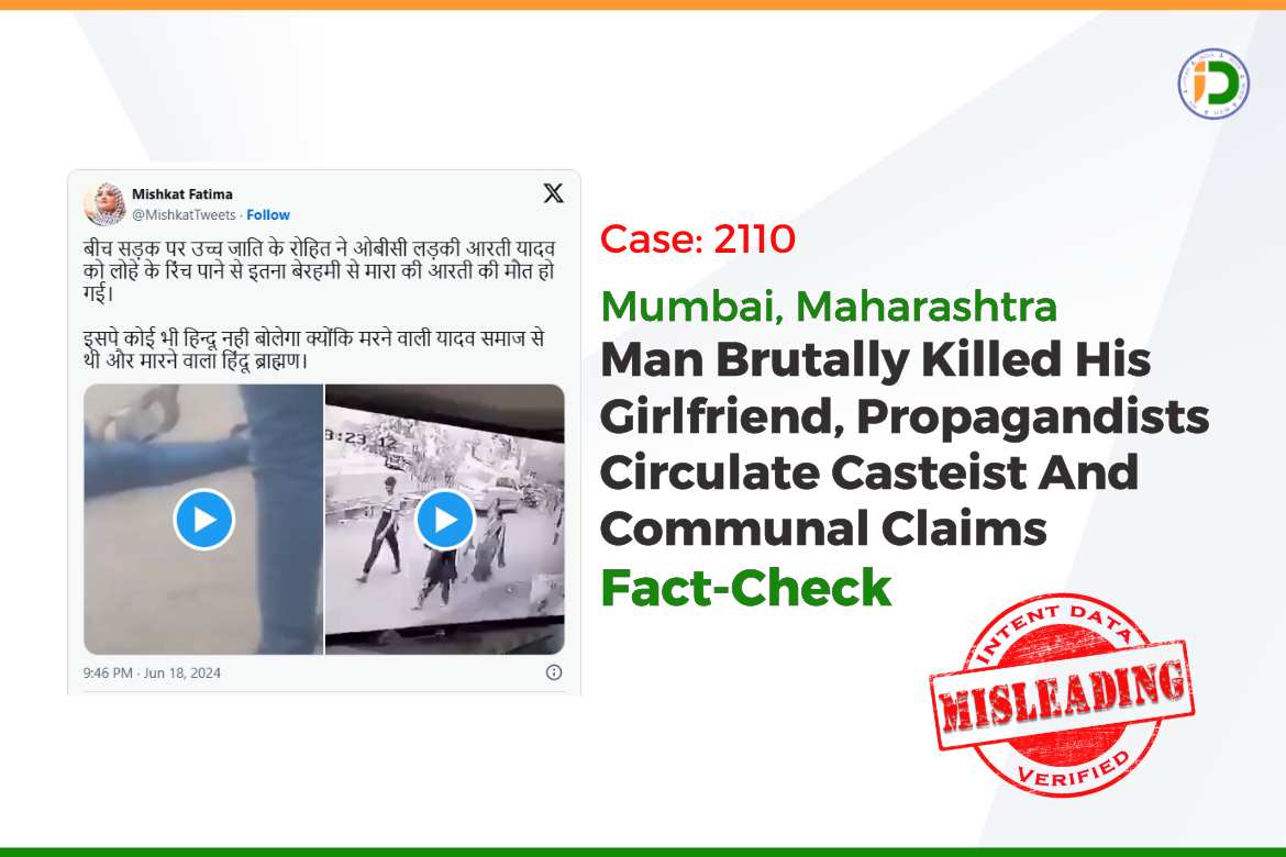 Fact Check: Man Brutally Killed His Girlfriend in Vasai, Mumbai ...