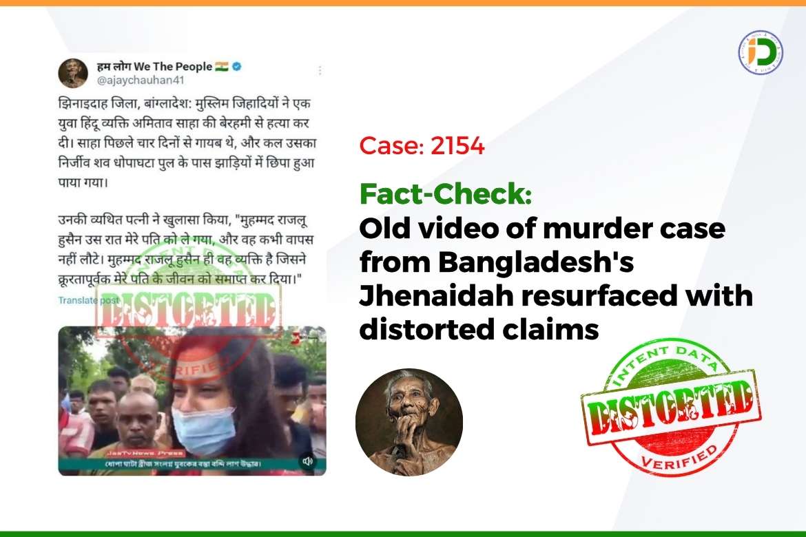 Fact-Check: Old video of murder case from Bangladesh's Jhenaidah ...
