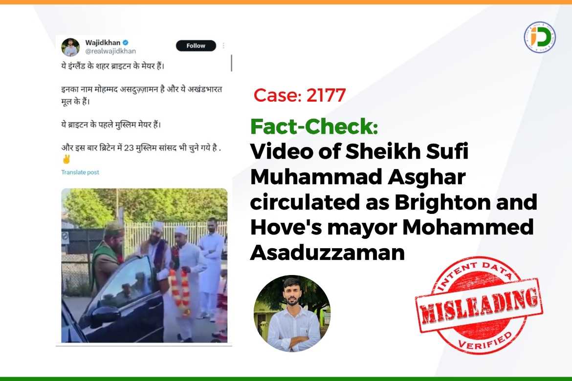 Fact-check: Video of Sheikh Sufi Muhammad Asghar circulated as Brighton and Hove's mayor ...