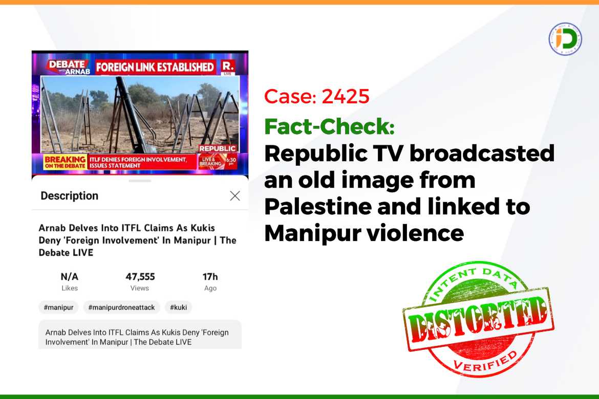 Fact Check: Republic TV broadcasted an old image from Palestine and ...