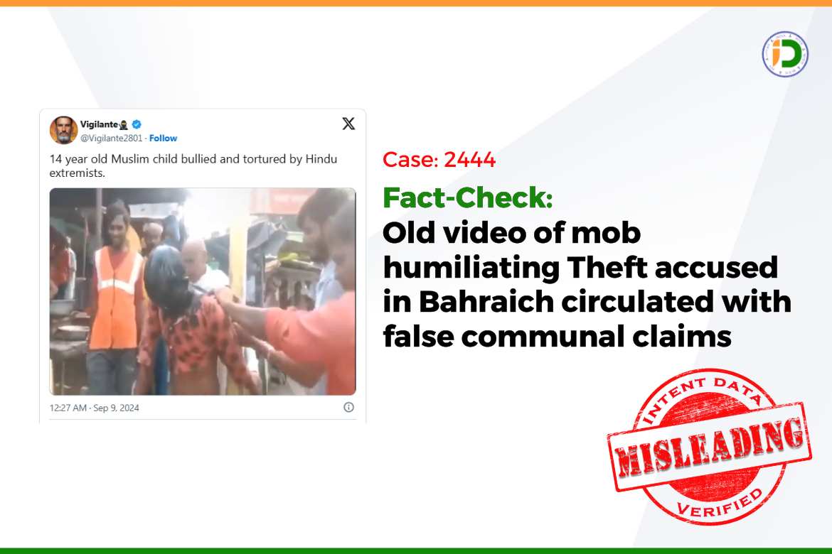 Fact Check: Old video of mob humiliating Theft accused in Bahraich ...