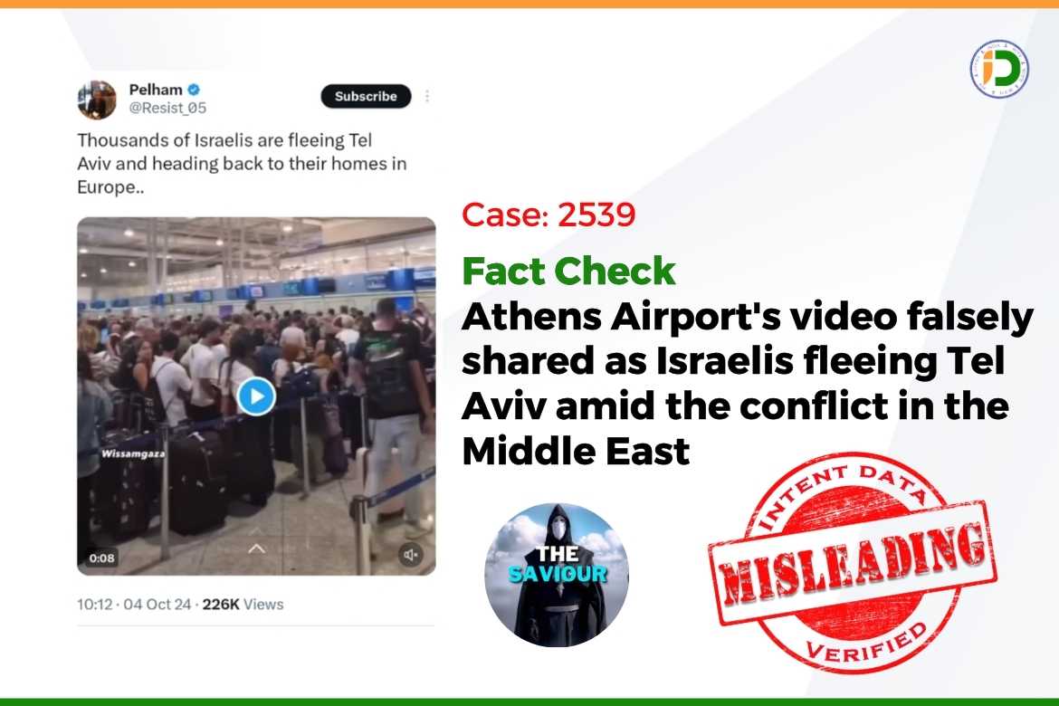 Fact Check: Athens Airport's video falsely shared as Israelis fleeing Tel Aviv amid the conflict ...