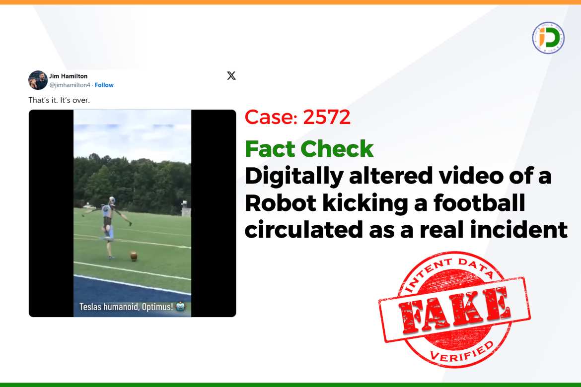 Fact Check: Digitally altered video of a Robot kicking a football ...