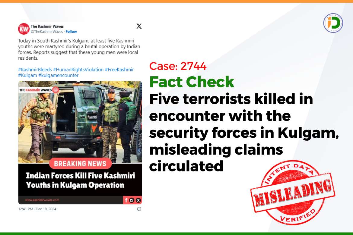 Fact Check: Five terrorists killed in encounter with the security ...