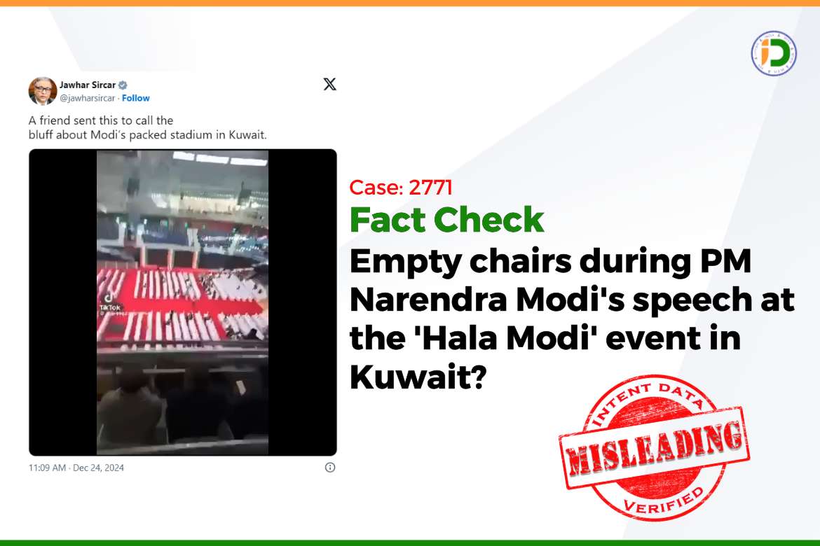 Fact Check: Empty chairs during PM Narendra Modi's speech at the 'Hala ...