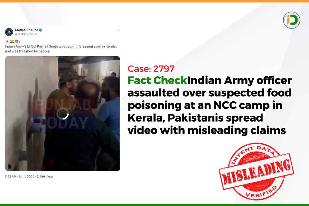 Fact Check: Indian Army officer assaulted over suspected food poisoning at an NCC camp in Kerala ...
