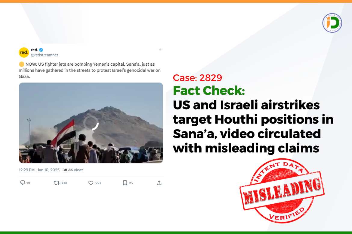 Fact Check: US and Israeli airstrikes target Houthi positions in Sana’a, video circulated with ...