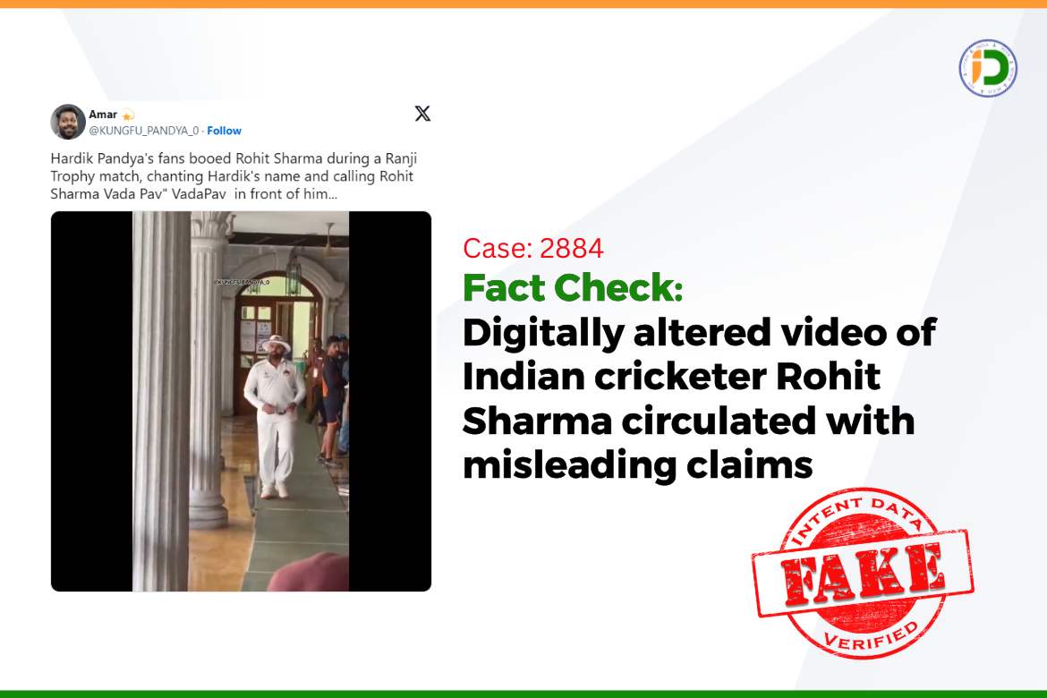 Fact Check: Digitally altered video of Indian cricketer Rohit Sharma circulated with misleading ...