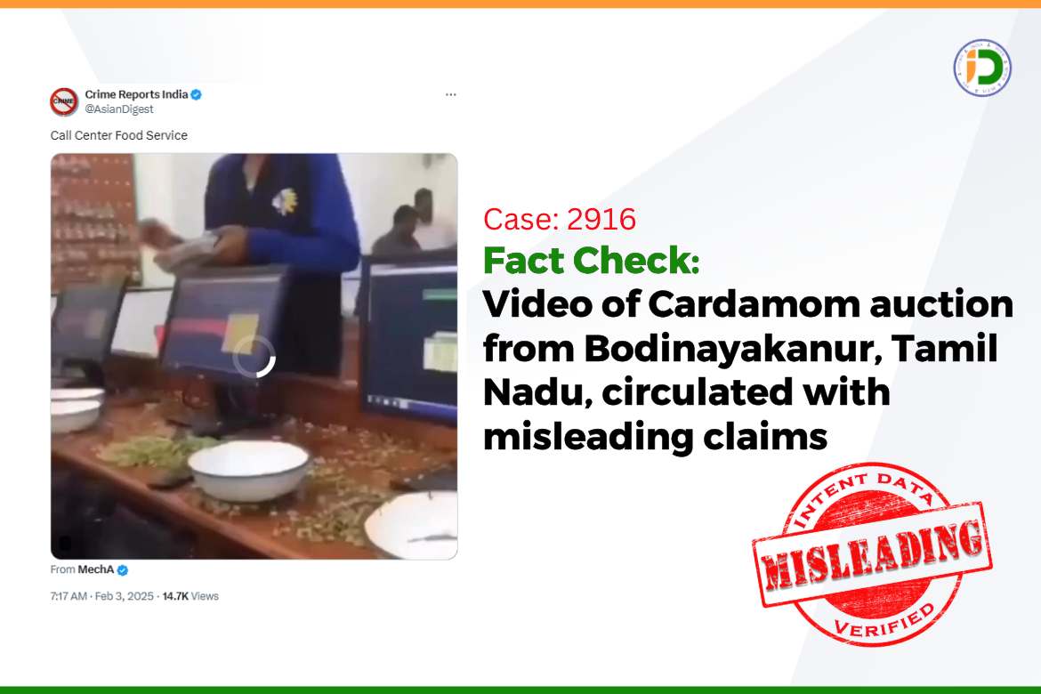 Fact Check: Video of Cardamom auction from Bodinayakanur, Tamil Nadu ...