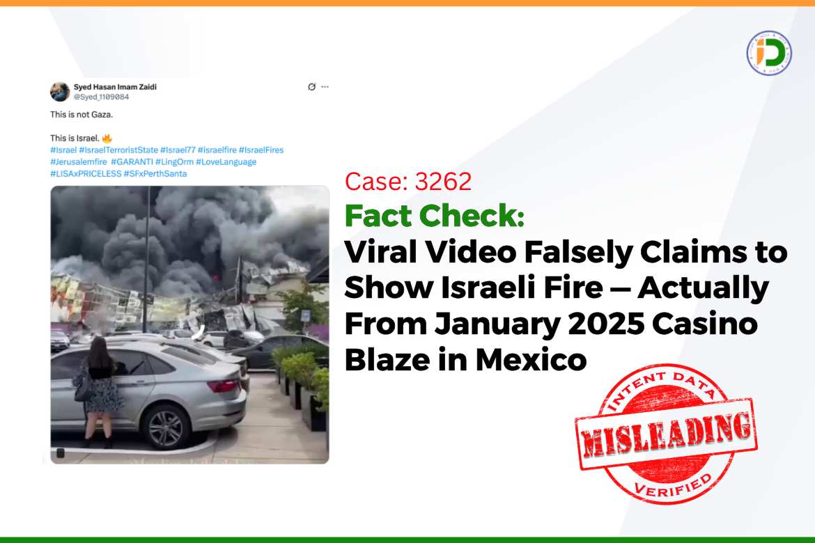 Fact Check: Viral Video Falsely Claims to Show Israeli Fire — Actually ...