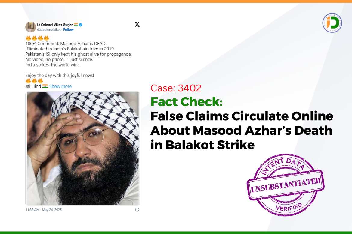 False Claims About Masood Azhar’s Death in Balakot Strike | Fact Check