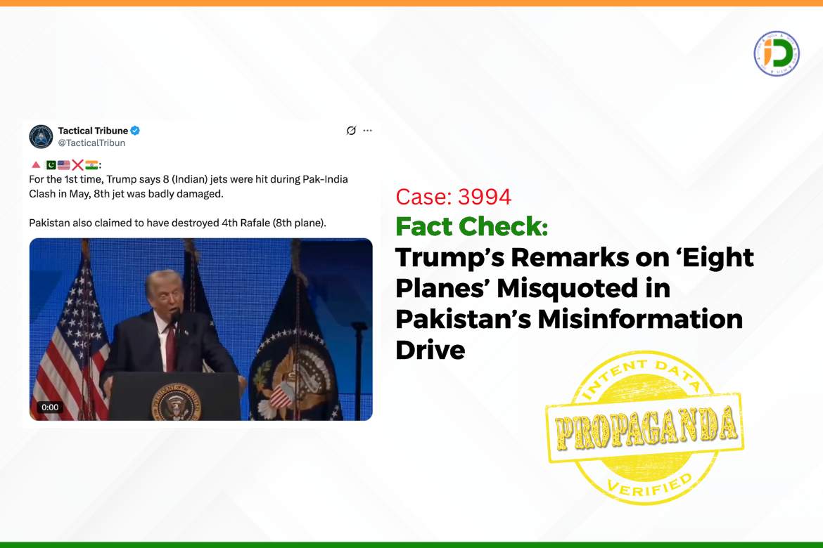 Fact Check: Trump’s Remarks on ‘Eight Planes’ Misquoted in Pakistan’s ...