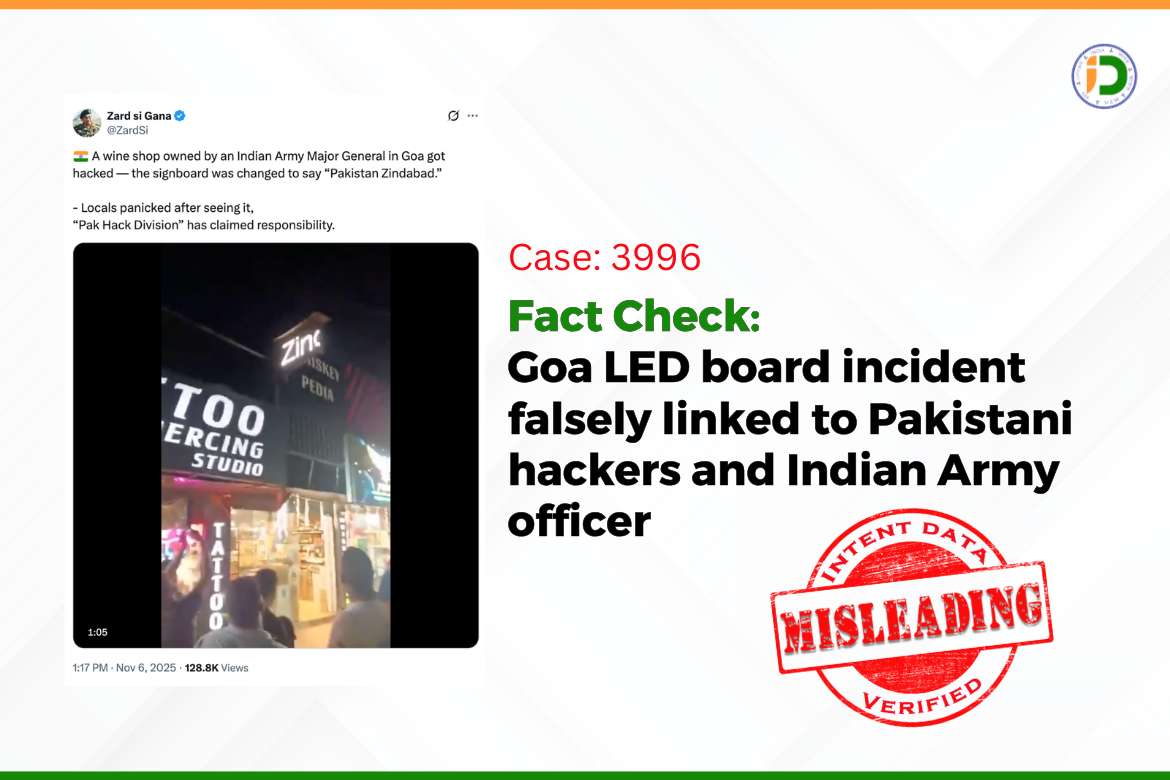 Fact-Check: Goa LED board incident falsely linked to Pakistani hackers ...