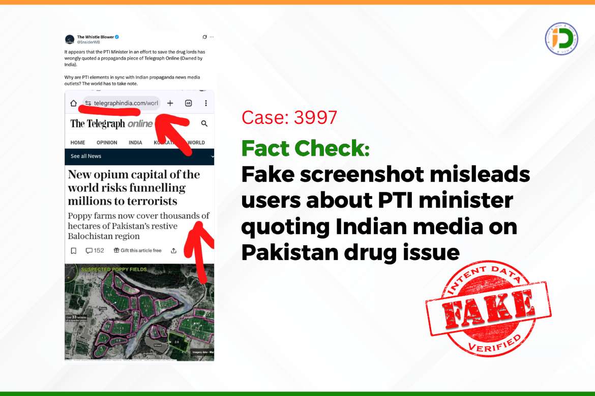 Fact-Check: Fake screenshot misleads users about PTI minister quoting ...
