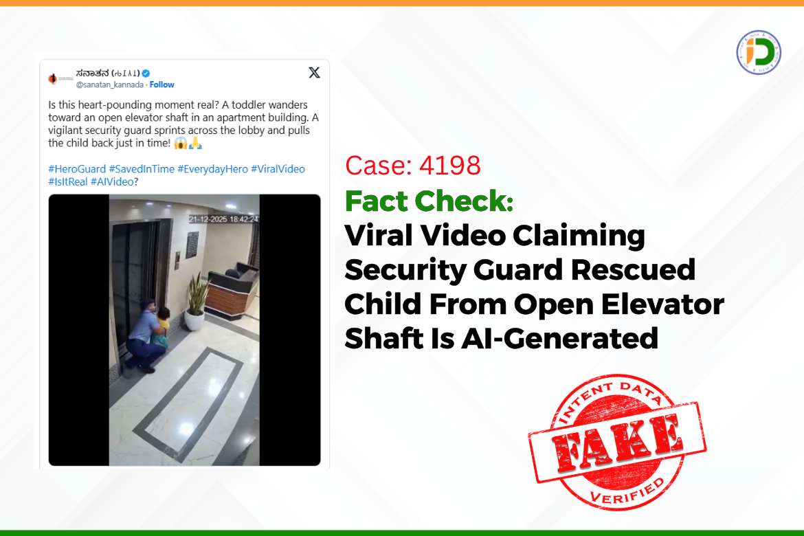 Fact-Check: Viral Video Claiming Security Guard Rescued Child From Open ...
